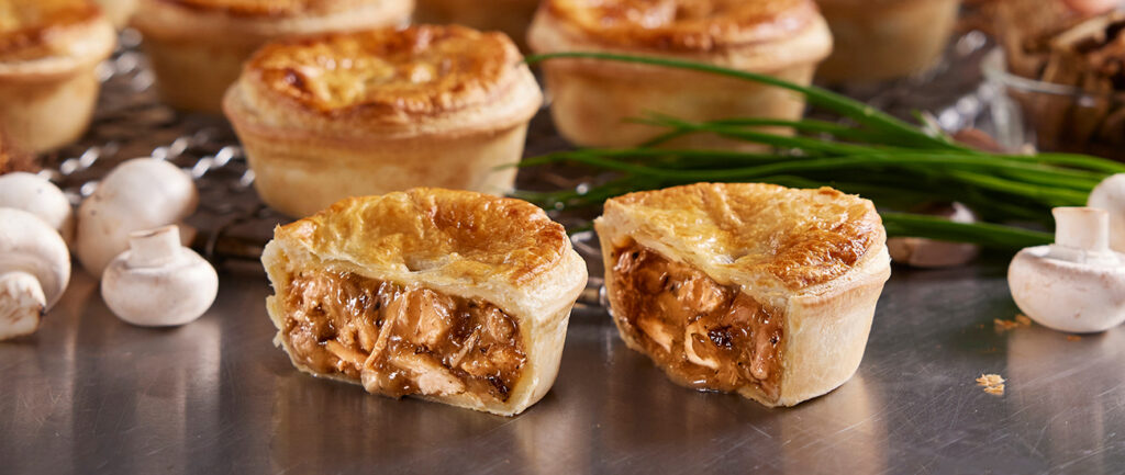 Truffle Chicken & Mushroom Pie Recipe | EOI Bakery