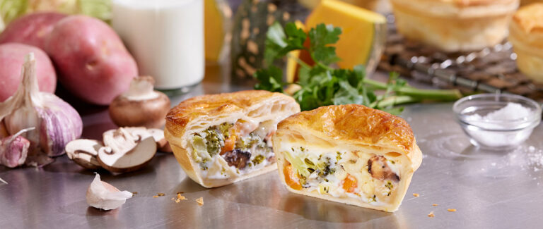 Roast Vegetable Pie Recipe | EOI Bakery